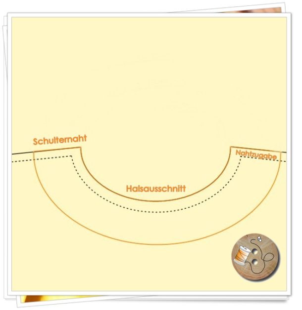 Kragentutorial - wie konstruiere ich einen Kragen? - Die Nähterei